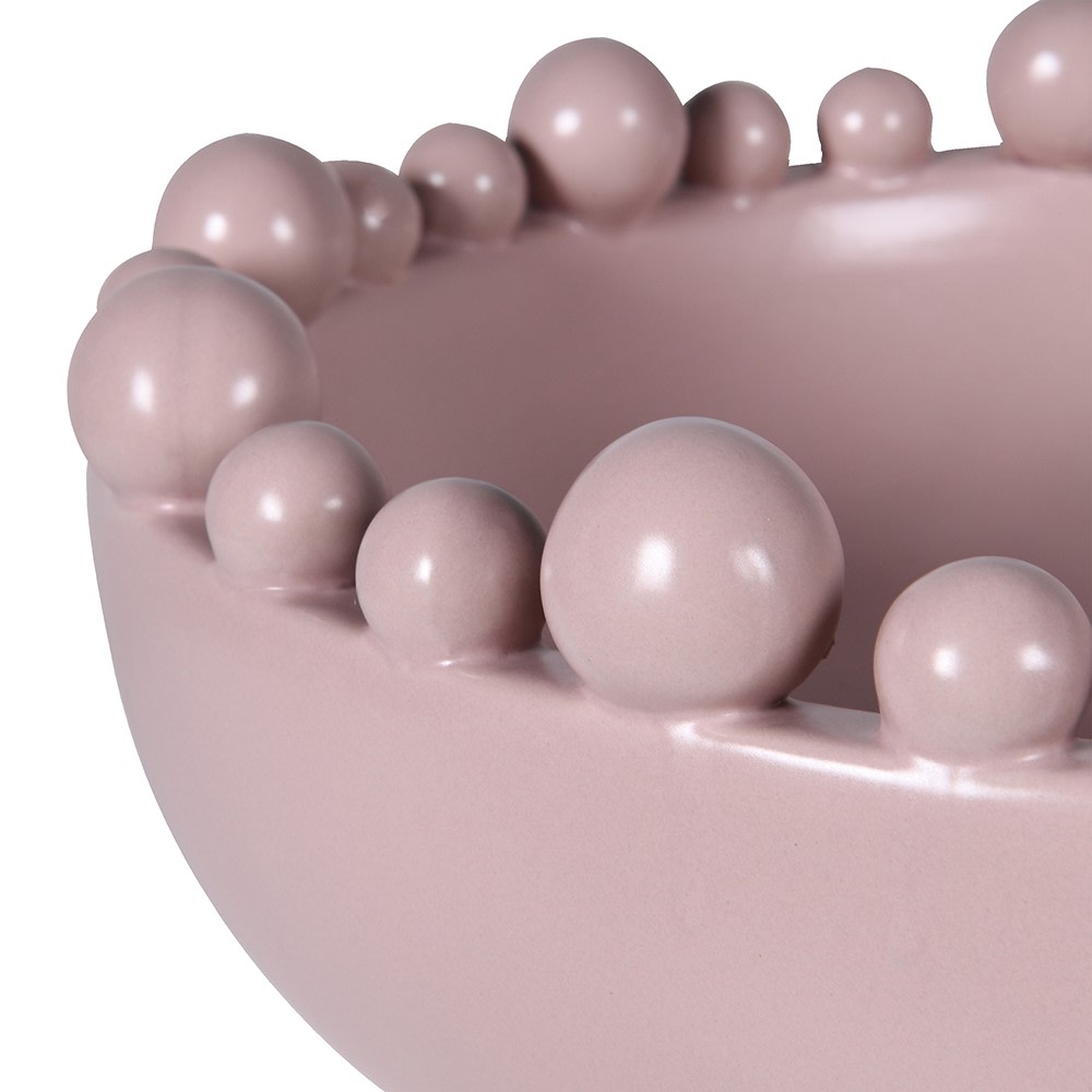 Bobble Bowl Round Pink Blush