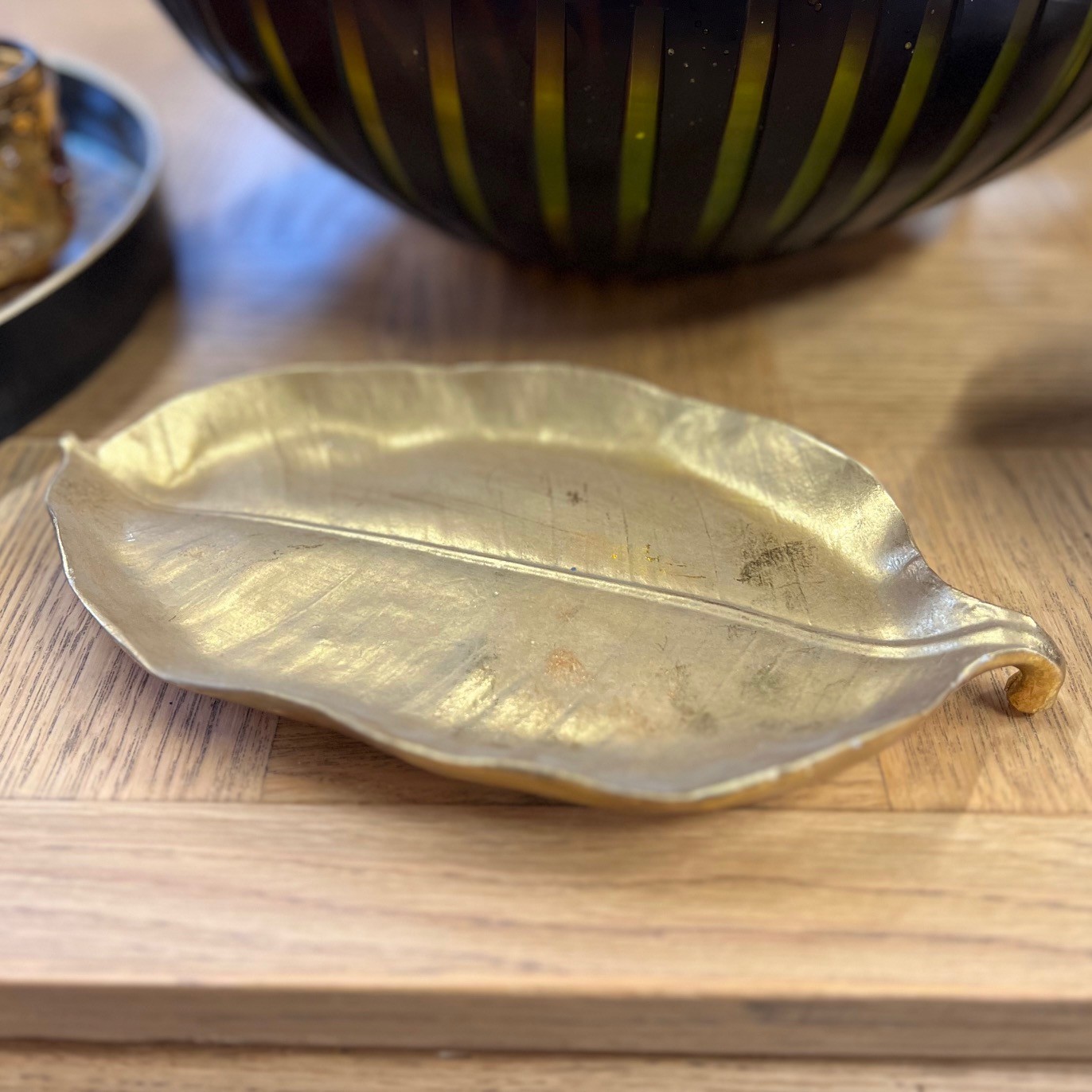 Small Gold Leaf Dish