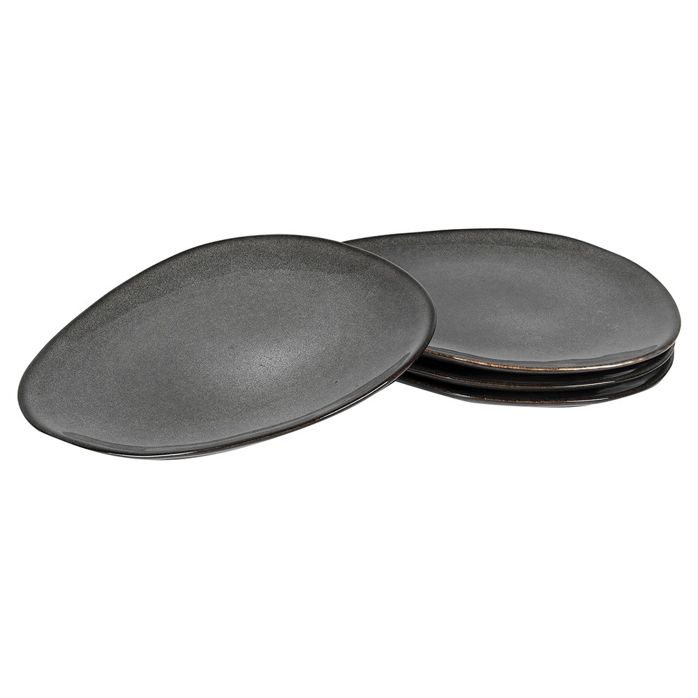 12 Piece Ash Grey Dinner Service